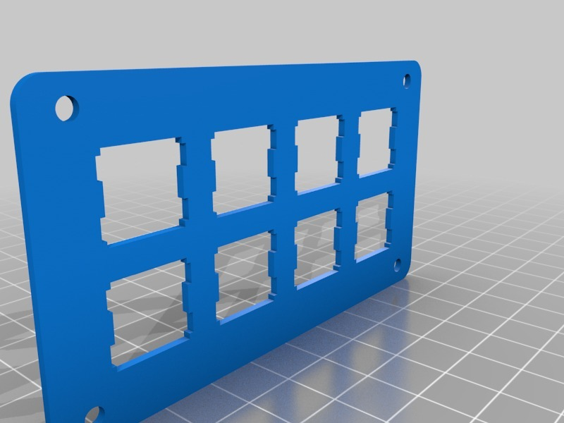 Free 3D file 4 6 and 8 button Macro pads・3D printer model to download・Cults