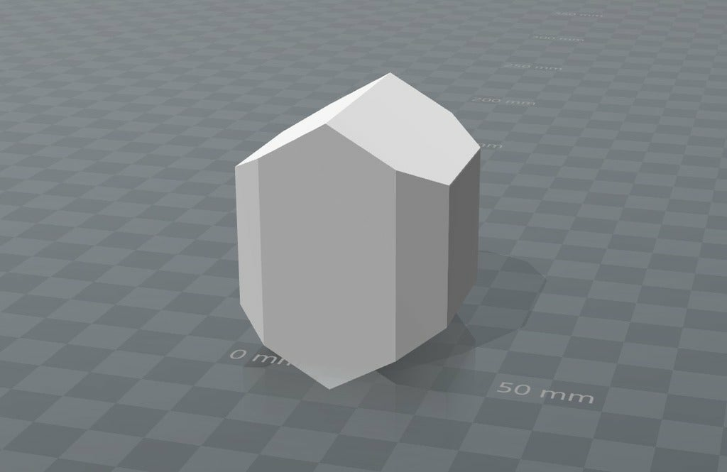 Free STL file Monoclinic crystal Augite・3D print design to download・Cults