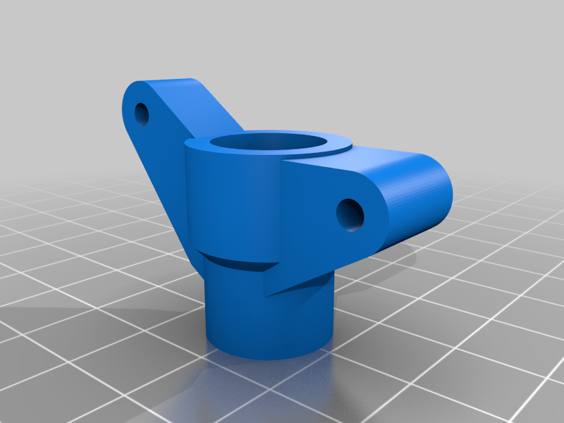 Free STL file Tamiya TL-01 Rear upright 0-degree toe in・3D printer ...