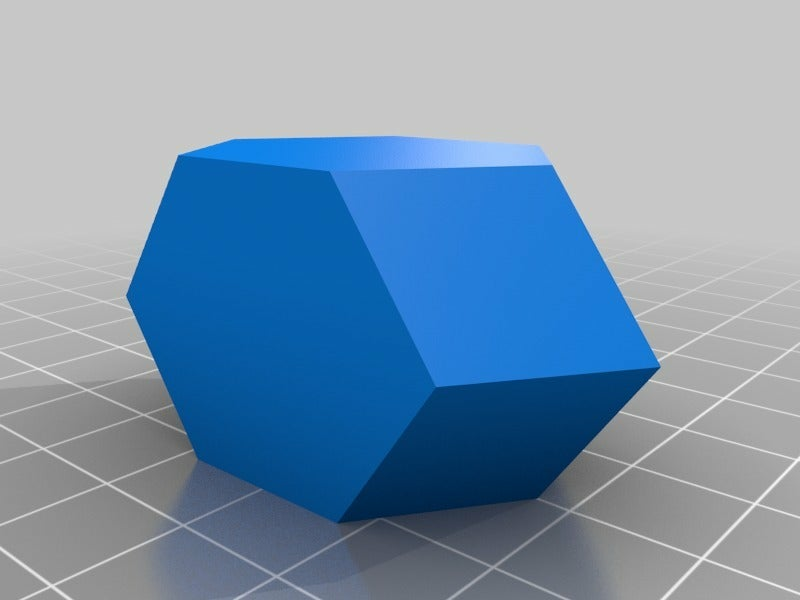 Free STL file Tetragonal crystal Zircon・3D printing template to ...