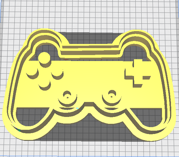 STL file Joystick cookie cutter・3D printing idea to download・Cults
