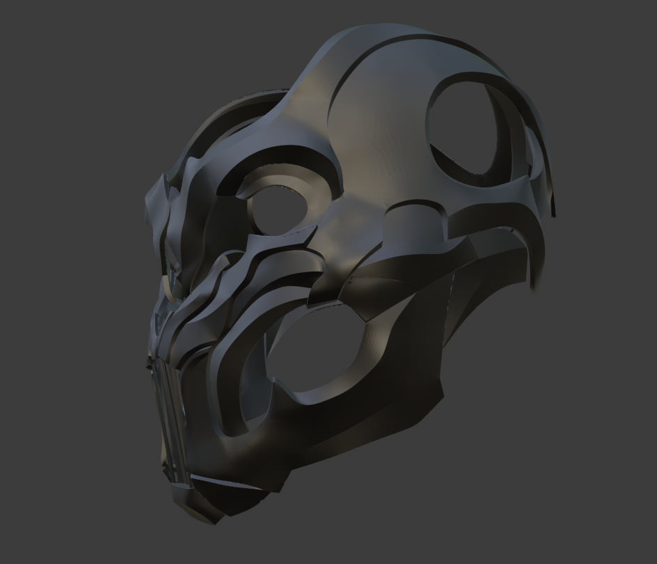 STL file Noob Saibot helmet from Mortal Kombat 11 - Muzzle of Drahmin 🪖 ...