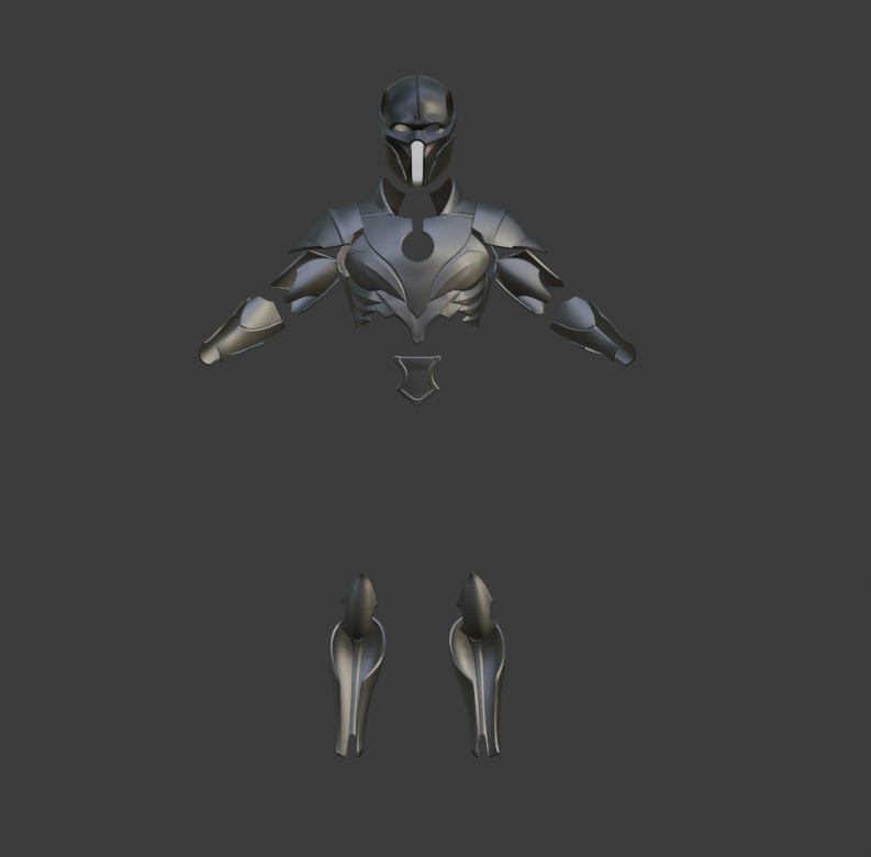 3D file Noob Saibot armor set from Mortal Kombat 11 - Fatal Instrument ...