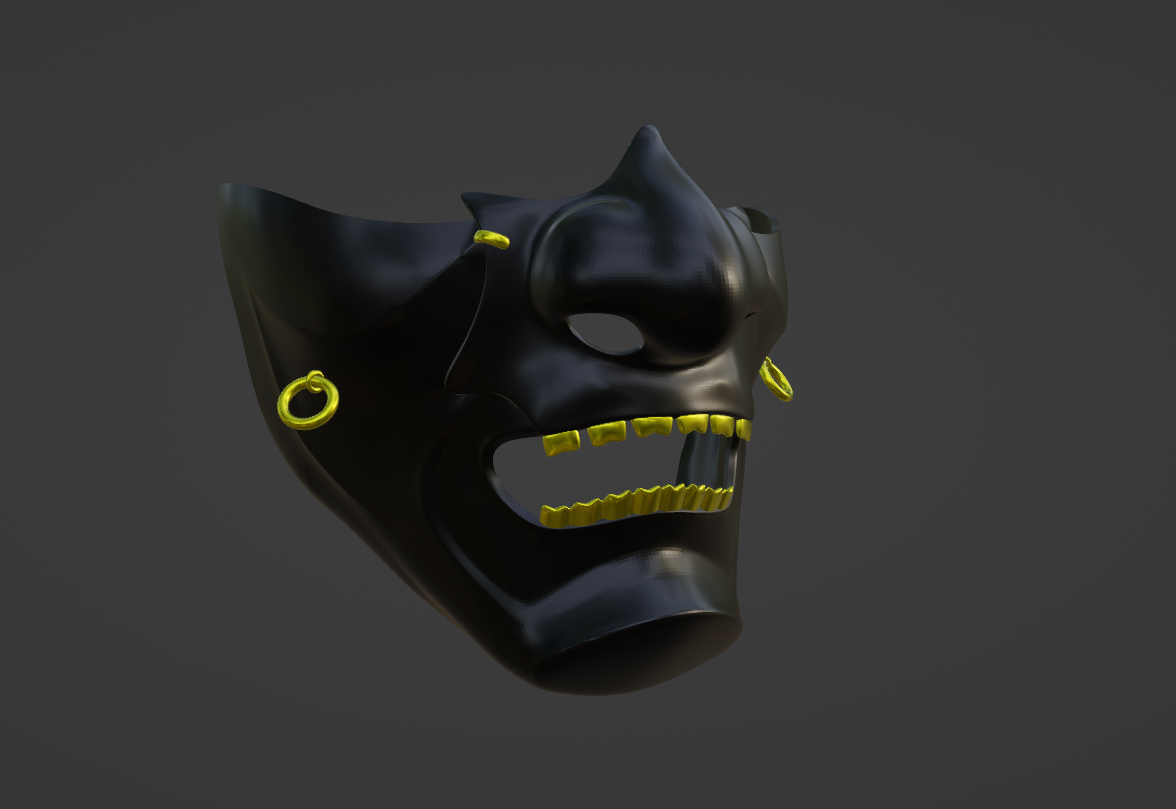 3D file Jin Sakai mask - Majestic samurai clan from Ghost of Tsushima ...