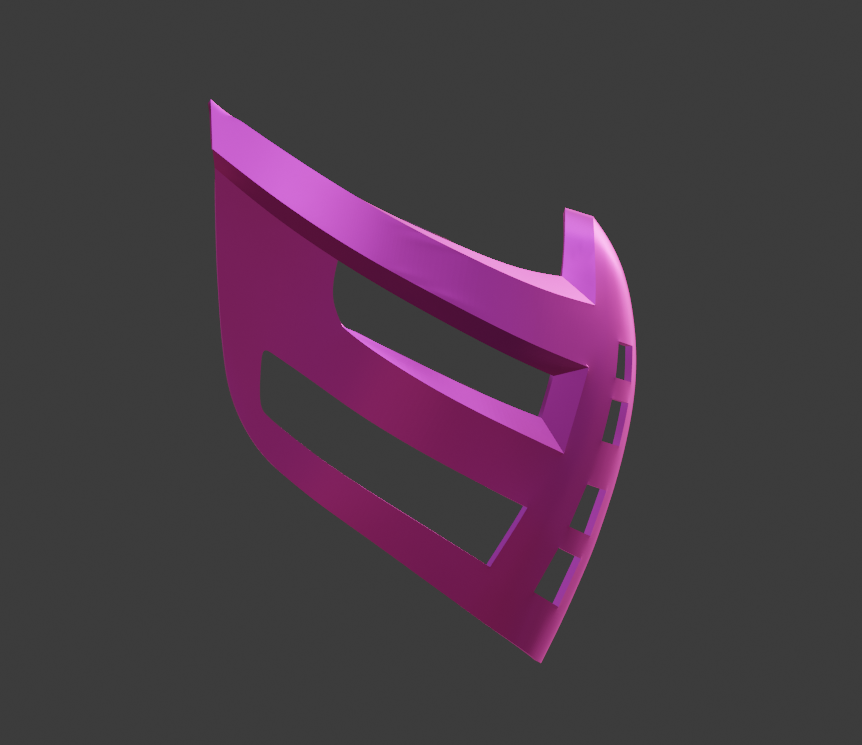 STL file Rain mask from Mortal Kombat 11 - Classic・3D print model to ...