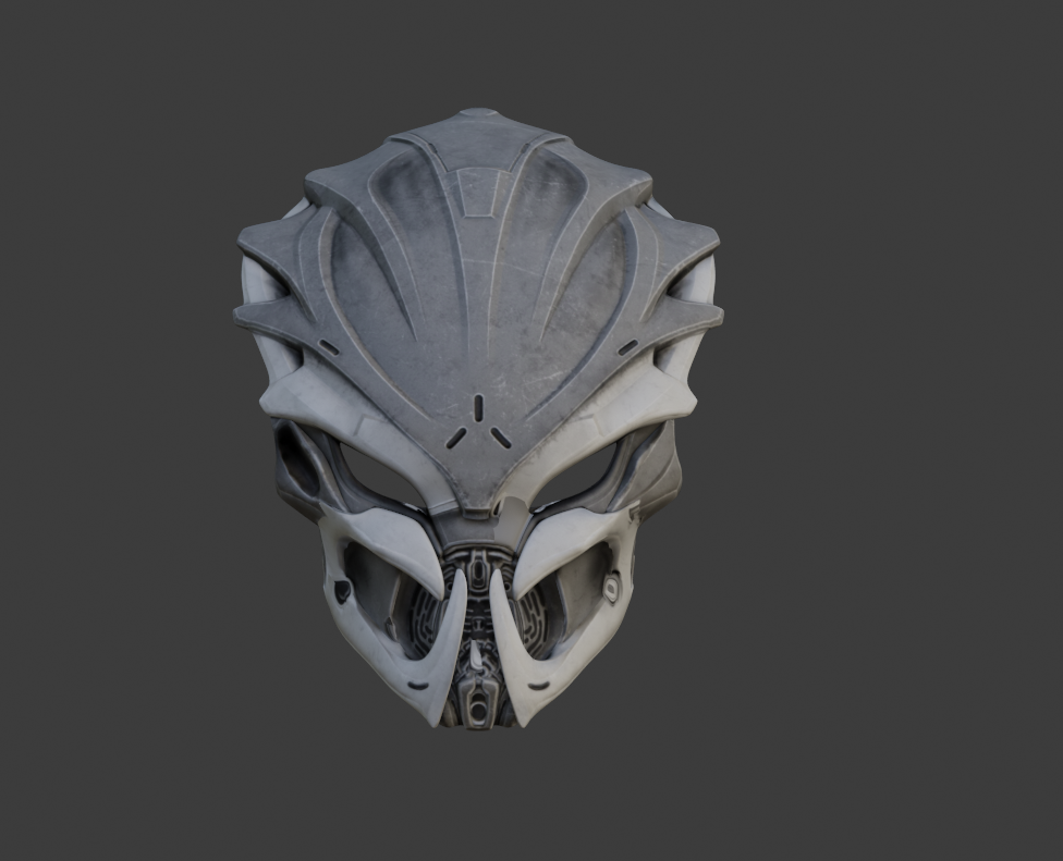 3D file PREDATOR MASK - ABBYS・3D printable design to download・Cults