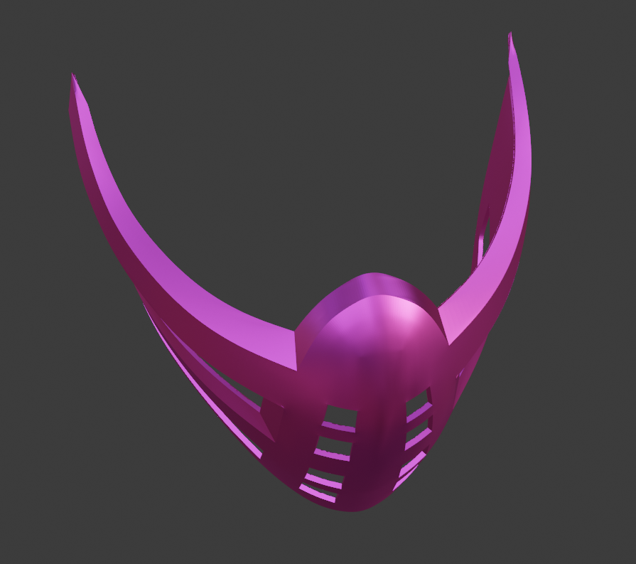 STL file Rain mask from Mortal Kombat 11 - Classic・3D print model to ...