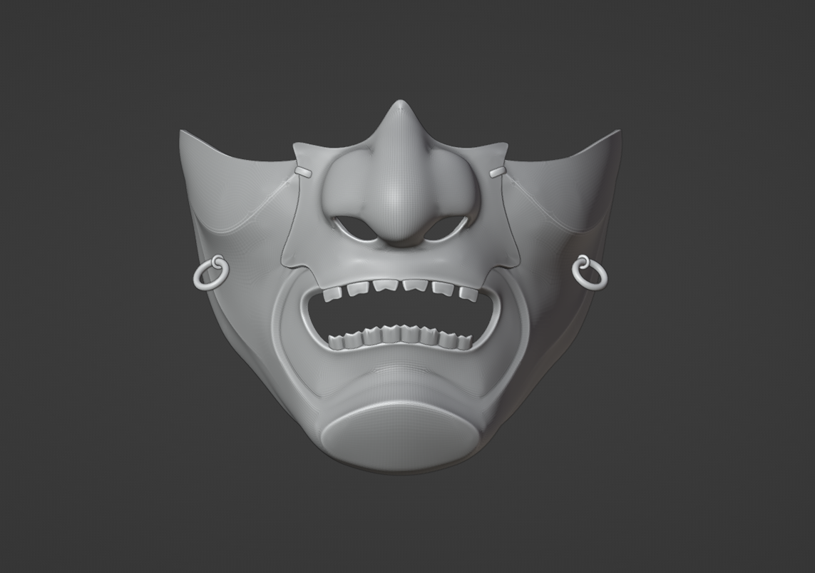 3D file Jin Sakai mask - Majestic samurai clan from Ghost of Tsushima ...