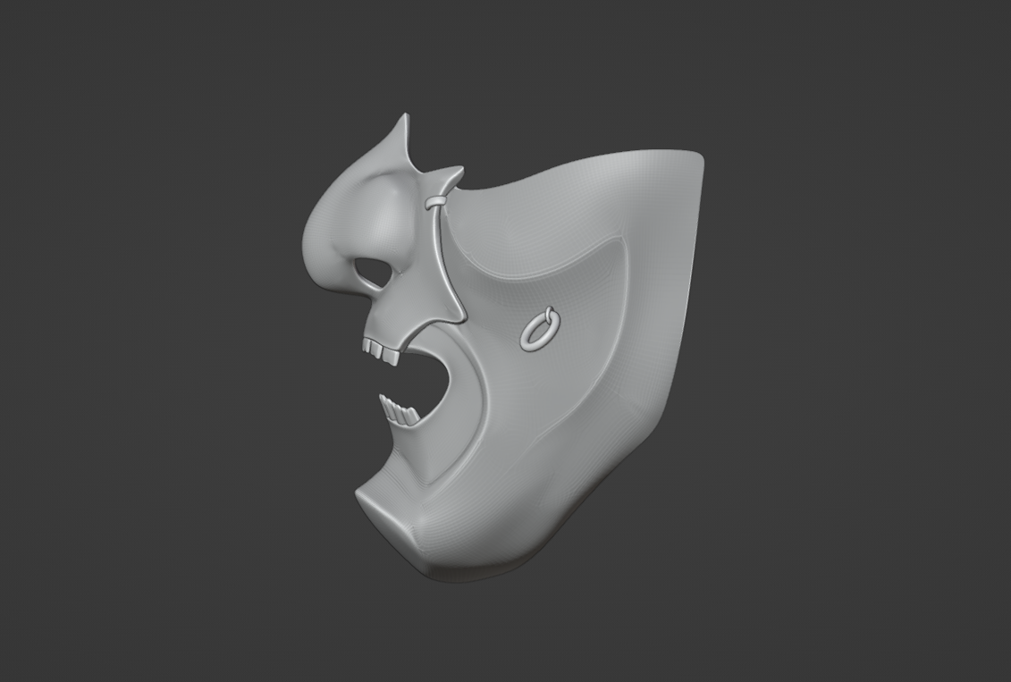 3D file Jin Sakai mask - Majestic samurai clan from Ghost of Tsushima ...