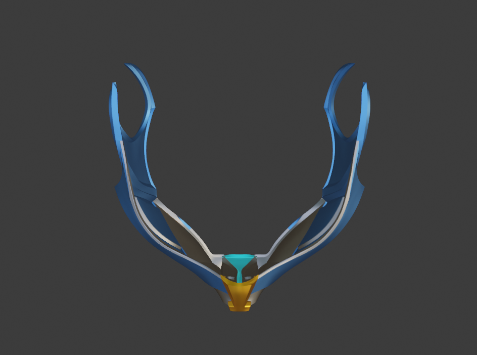 3D file Frost mask from Mortal Kombat 11 - Cyberpunk 🕹・3D printing ...