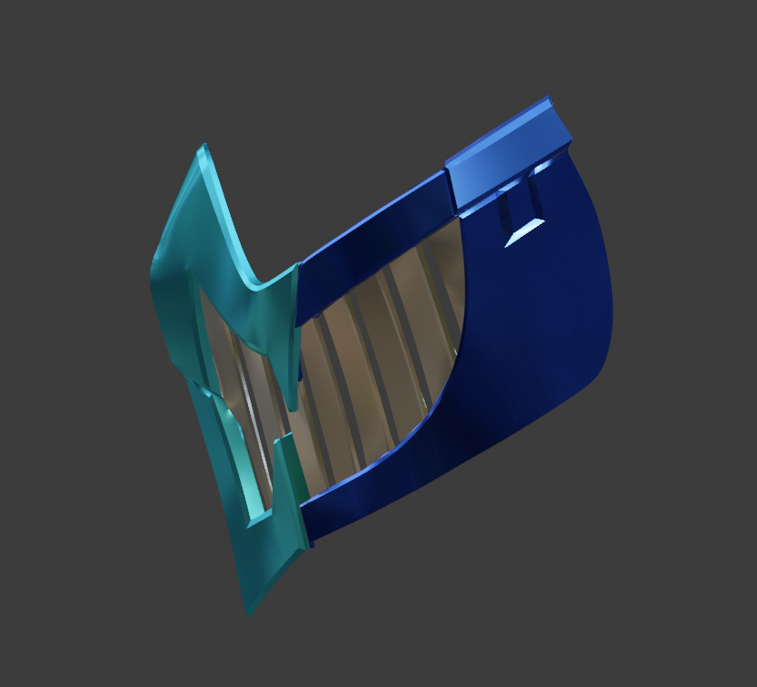 STL file Frost mask from Mortal Kombat 11 - Fatal Frost 🪖・Model to ...