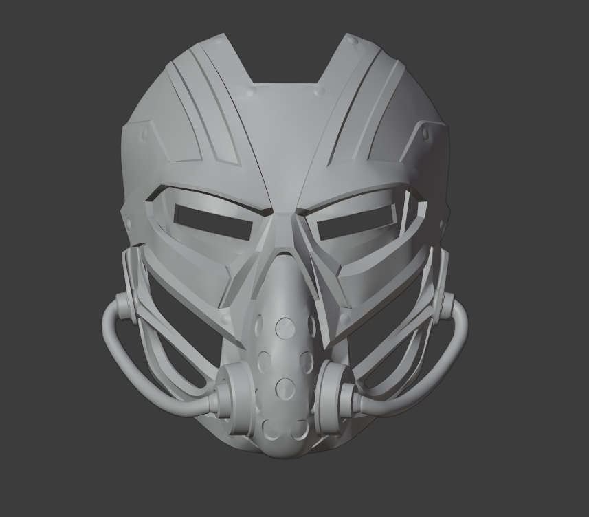 STL file Kabal mask from Mortal Kombat 11 🪖・Template to download and 3D ...