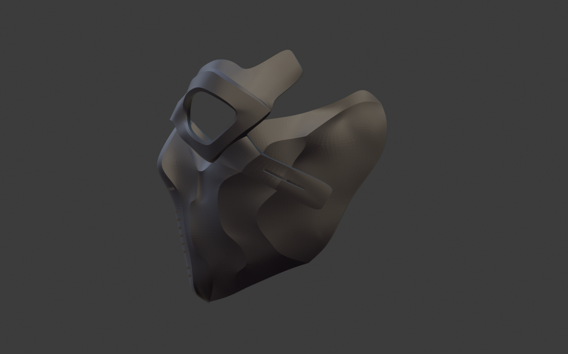 STL file Winter Soldier mask・3D print object to download・Cults