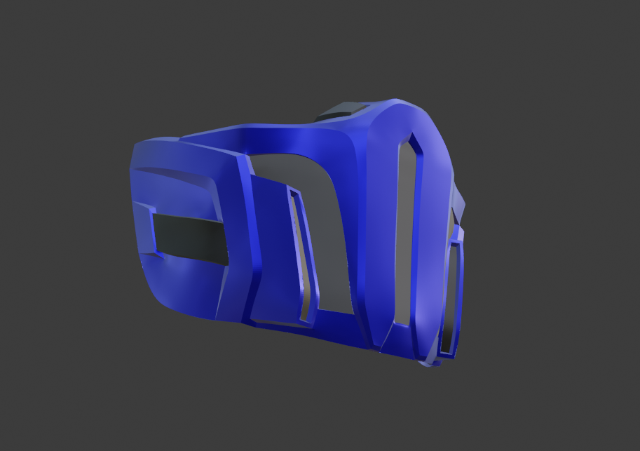 STL file Sub Zero mask from Mortal Kombat 11 - Dao of Kuai Liang・3D ...