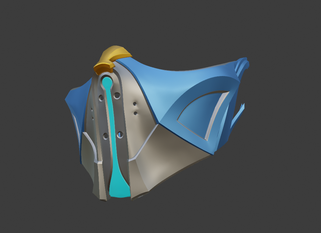 3D file Frost mask from Mortal Kombat 11 - Cyberpunk・3D printing model ...