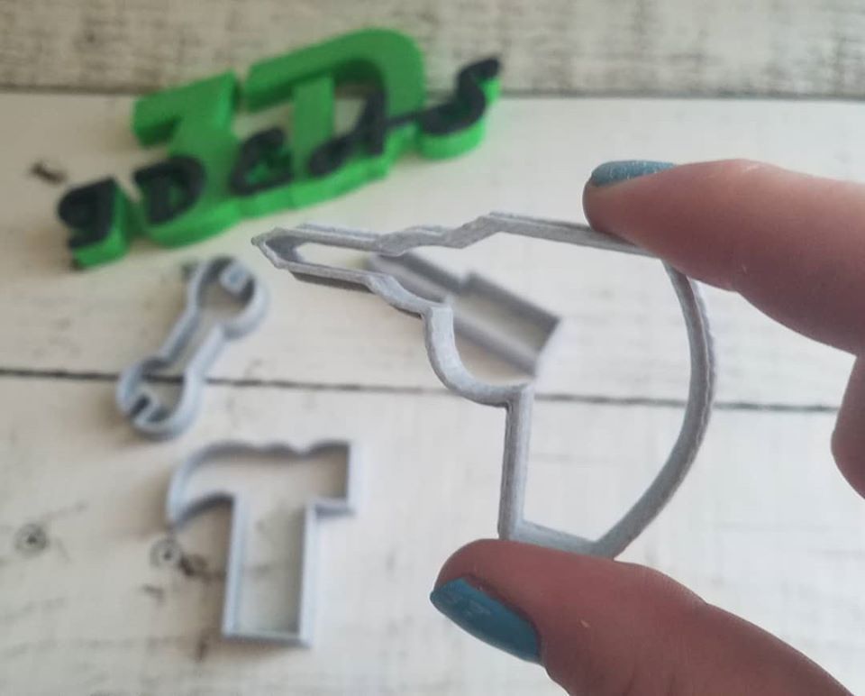 Free STL file cookie cutters tool set・Template to download and 3D print ...