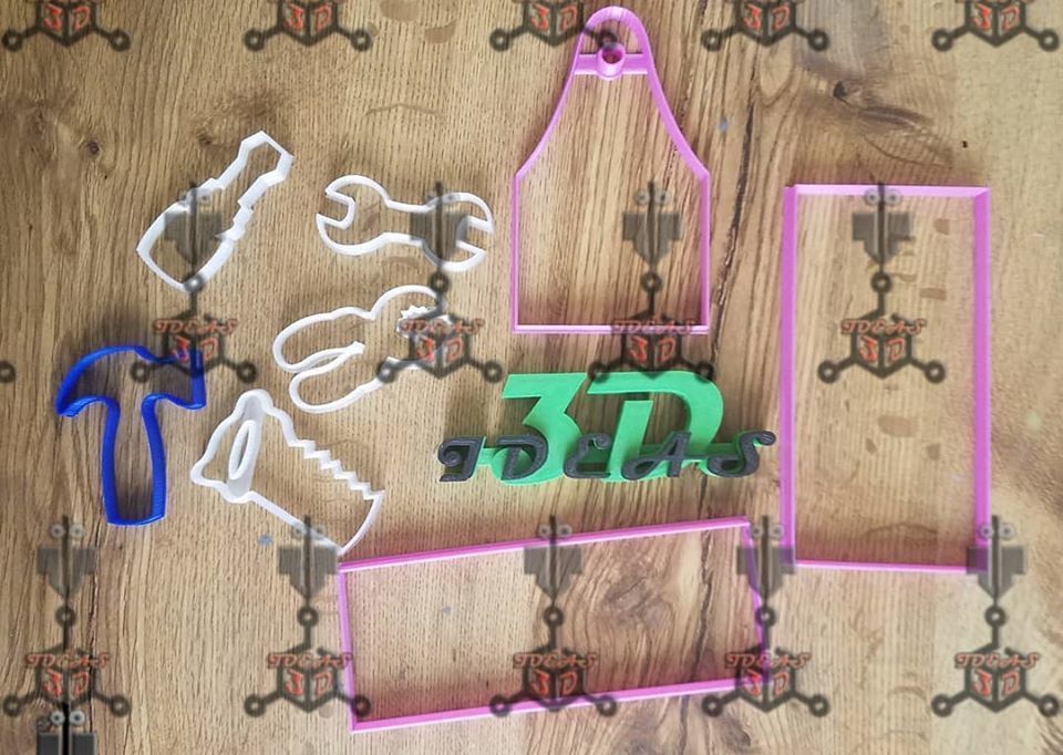 Free STL file COOKIE CUTTERS TOOL SET WITH BOX・3D printable design to ...
