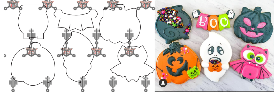 Free STL file halloween boo cutter set・3D printable object to download ...