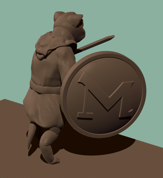 Free STL file Matthias the Warrior 🐁・3D printable model to download・Cults