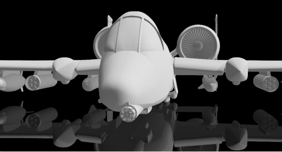 Archivo STL Avion A-10・Design para impresora 3D para descargar・Cults