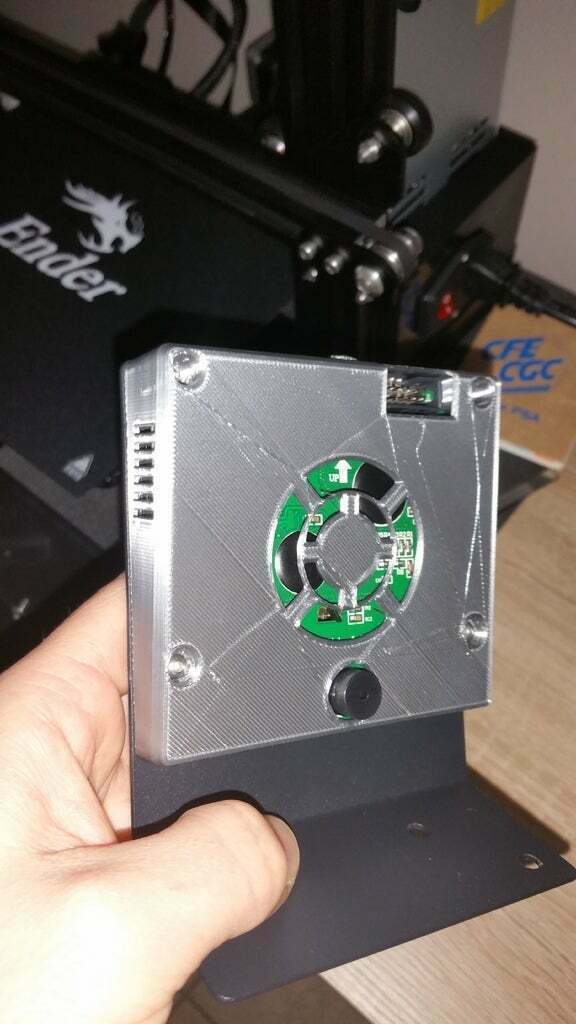 Free STL file screen cover Ender 3 pro・3D printing model to download・Cults