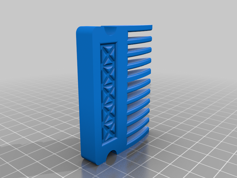 Free OBJ file Beard Comb・Model to download and 3D print・Cults