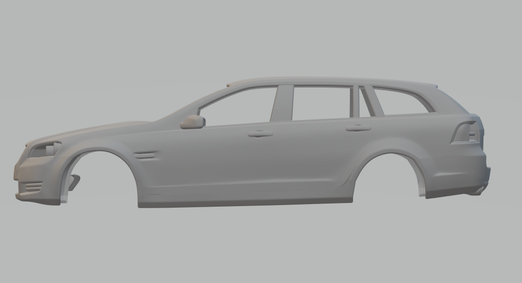 STL file holden commodore ve sportwagon 2012 🚗・3D printer model to ...