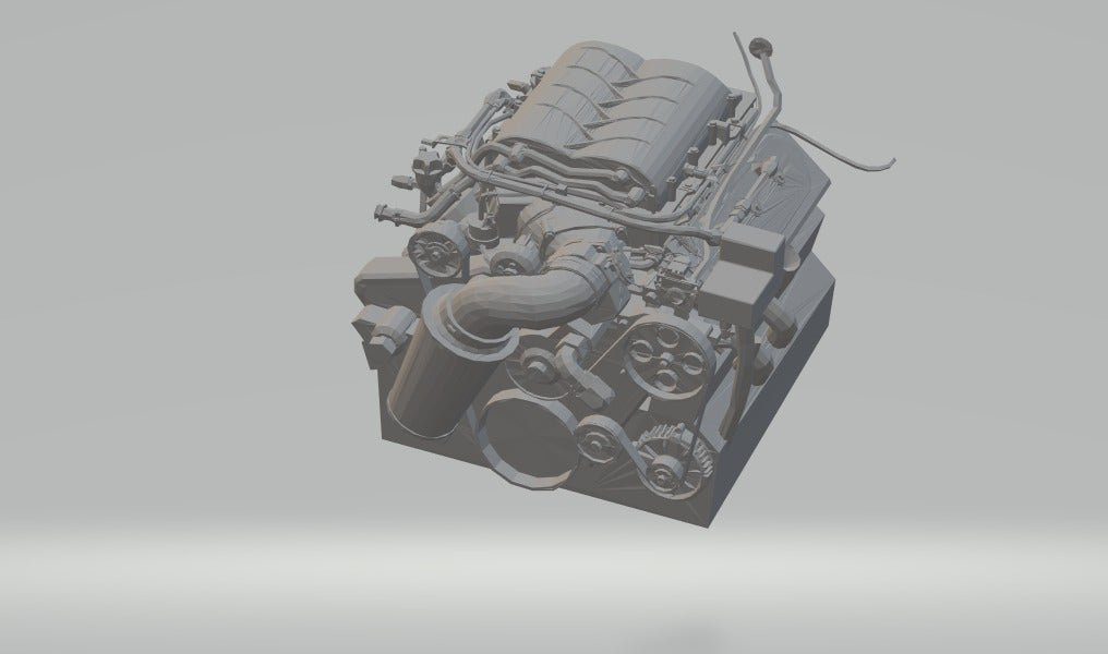 Free STL file motor model・3D print design to download・Cults