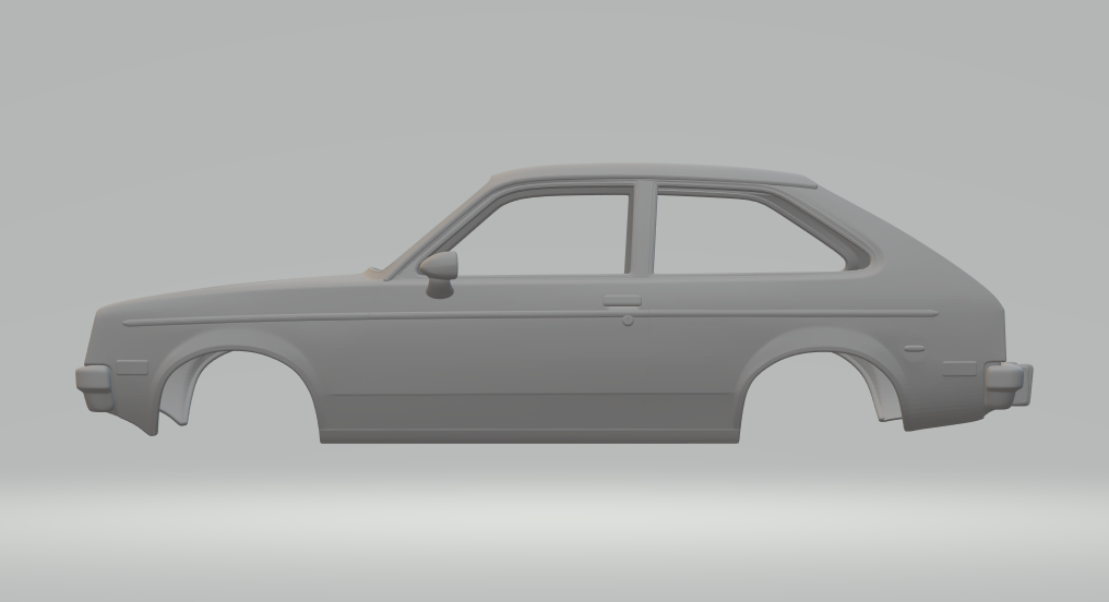 STL file chevrolet chevette usa 🚙・Design to download and 3D print・Cults