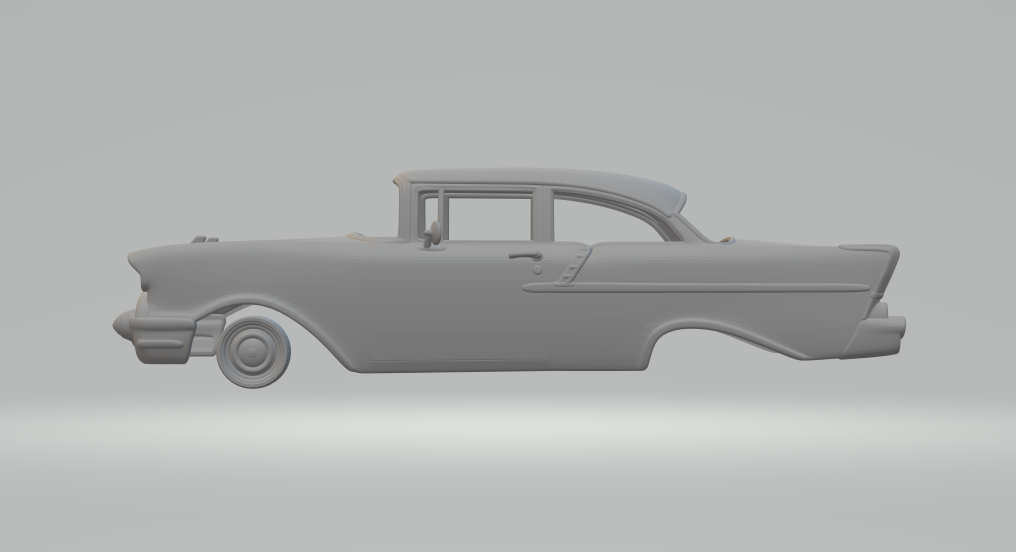 STL file Chevrolet 150 2doors sedan 1957 🚙・3D print design to download ...