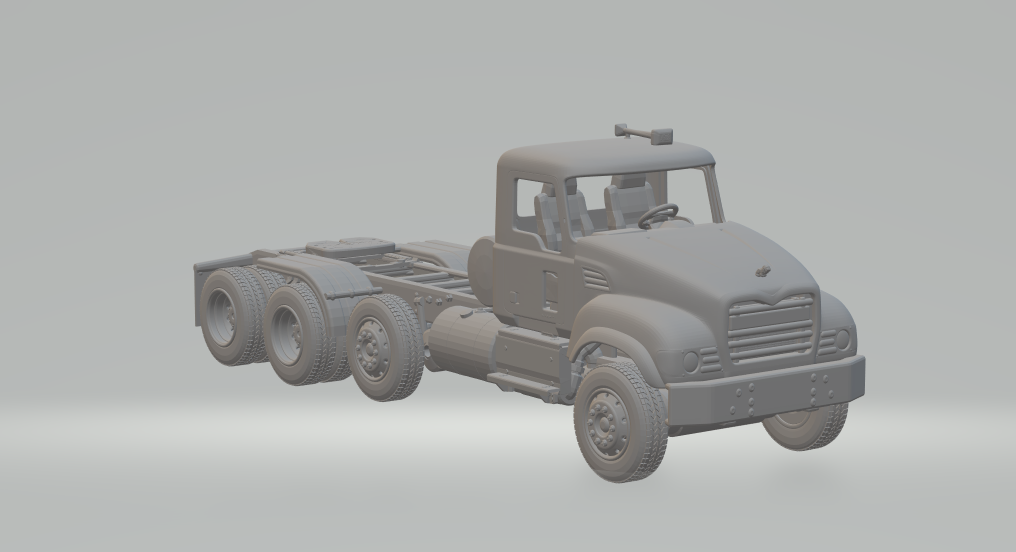 STL file Mack granite 2006・3D printable model to download・Cults