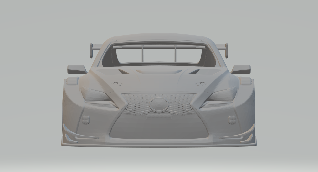 STL file lexus rcf gt3・3D printable model to download・Cults