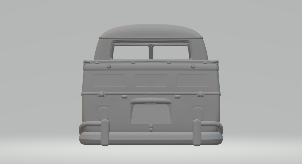 STL file Vw double cab・3D printing design to download・Cults