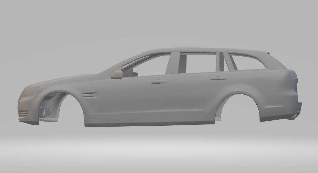 STL file Holden commodore ve sportwagon 2012・3D printable design to ...