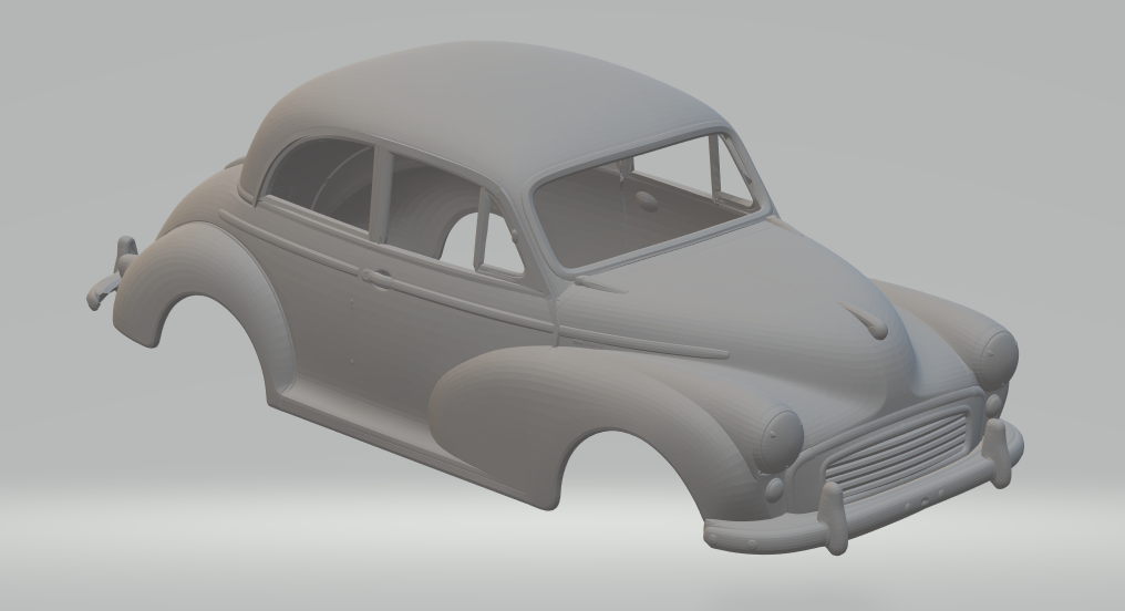 STL file Morris Minor HE 53・3D printable model to download・Cults