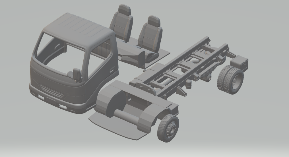 STL file toyota ace truck・Template to download and 3D print・Cults