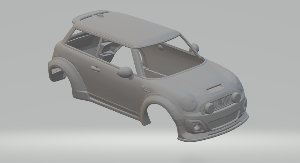 STL file mini john cooper works custom・3D printing idea to download・Cults