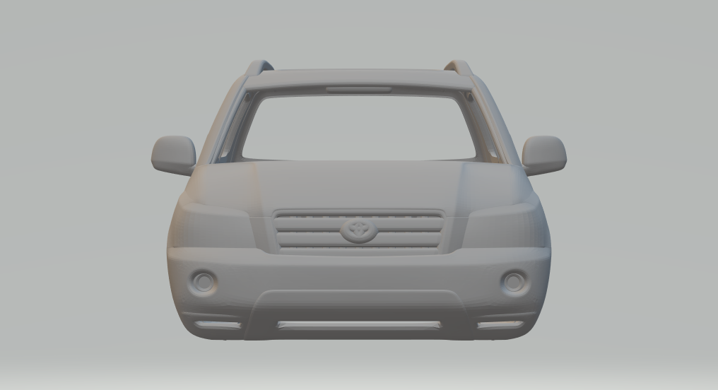 STL file Toyota highlander 2003・3D print object to download・Cults