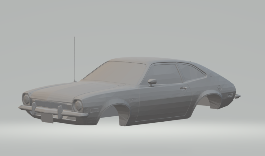 3D file ford Pinto and ford pinto rs slotcar diecast・3D printer model ...