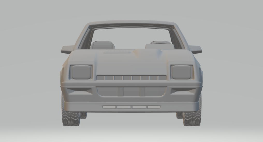 STL file Dodge Charger L Body 87・3D print design to download・Cults