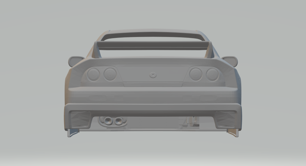 STL file 1995 Nissan Skyline R33 GT-R LM Road 🚗・Model to download and ...