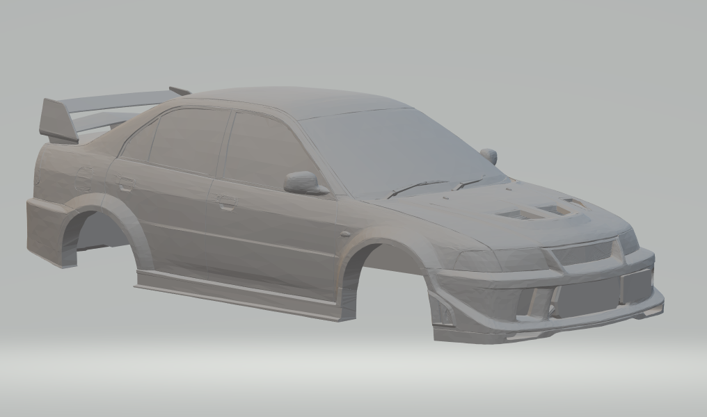 STL file Mitsubishi Lancer Evolution VI・3D printable model to download ...