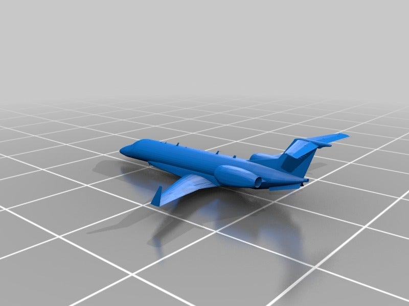 Archivo STL gratis Embraer Legacy 600・Modelo imprimible en 3D para ...