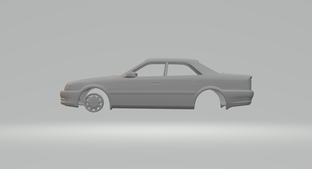 Archivo STL Toyota chaser・Plan imprimible en 3D para descargar・Cults