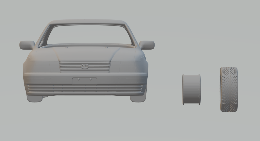 STL file lexus ls 400・3D print design to download・Cults