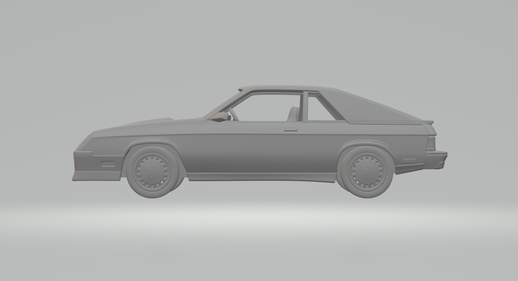 STL file Dodge Charger L Body 87・3D print design to download・Cults