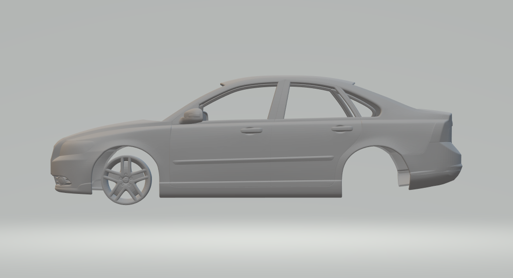 STL file Volvo s40 sedan 11・Template to download and 3D print・Cults