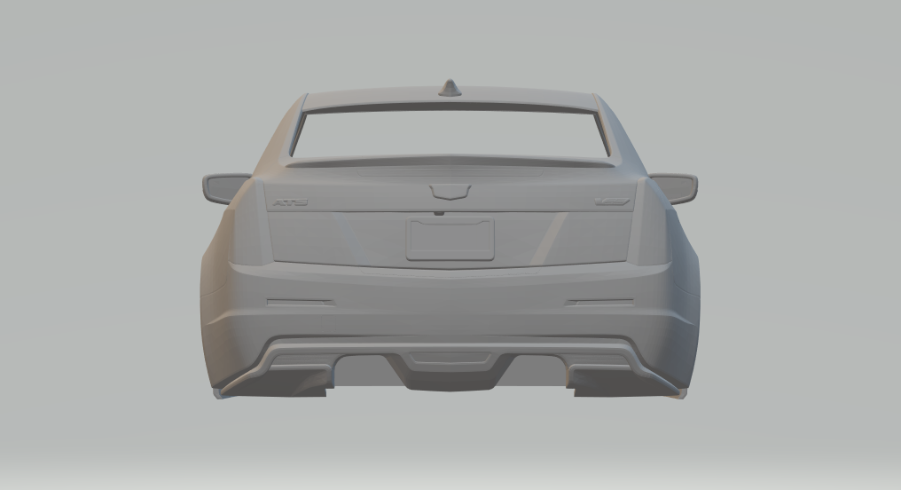 STL file Cadillac ats v 2016・3D printing template to download・Cults