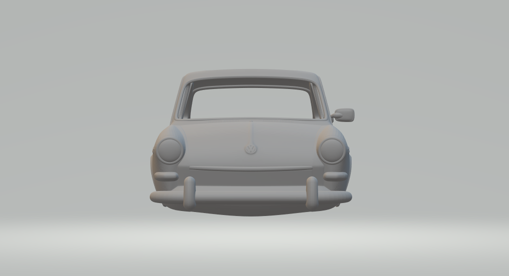 STL file Volkswagen Type 3 sedan・3D printable model to download・Cults