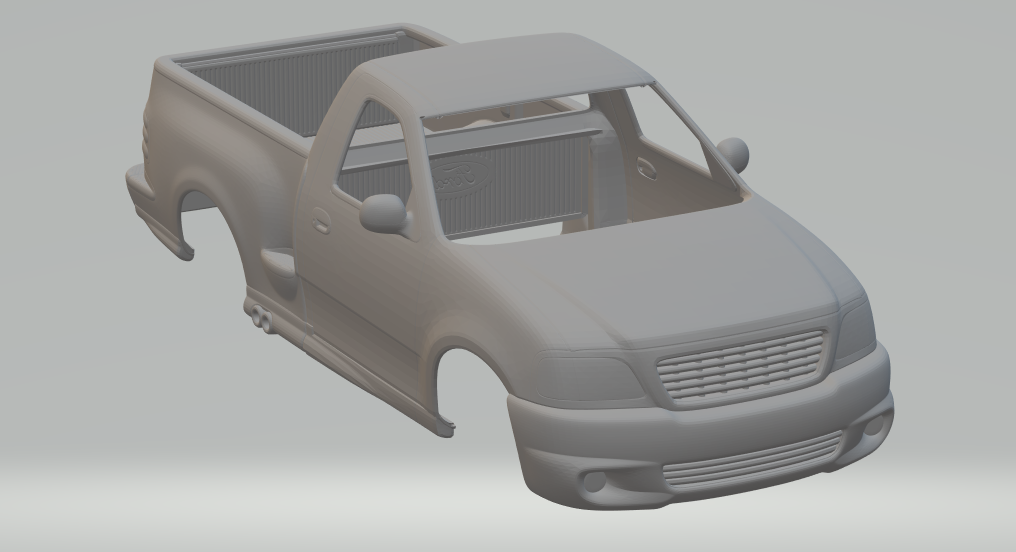 STL file ford f 150 lightning・3D printable design to download・Cults